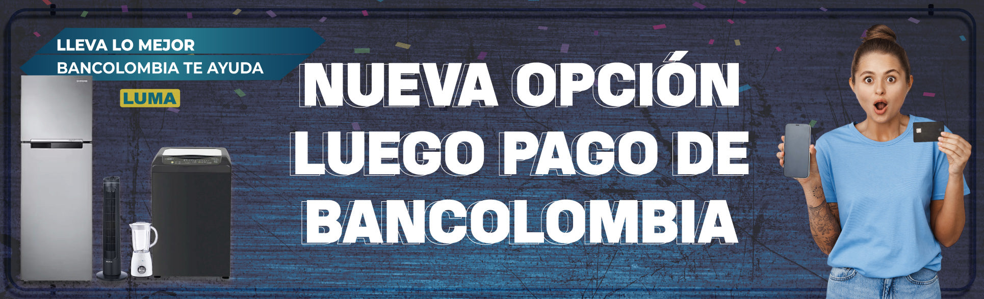 LUMA | Electrodomésticos - Muebles - Computadores - Refrigeración